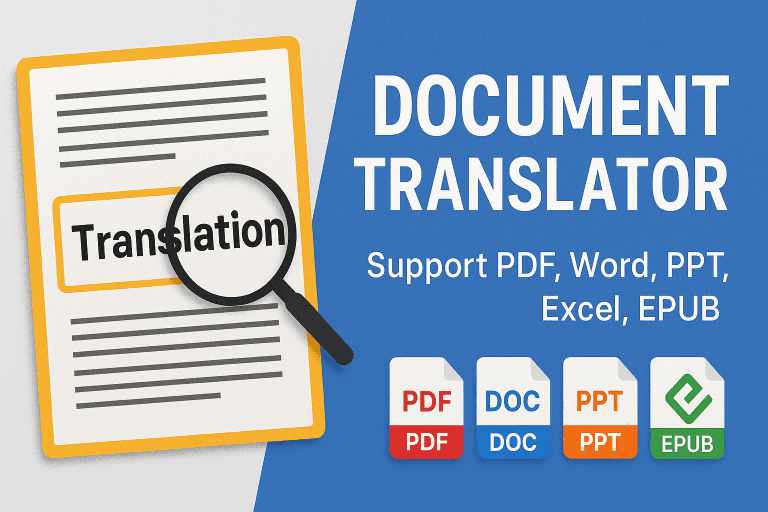Epub Translator - AI-Powered Ebook Translation Tool